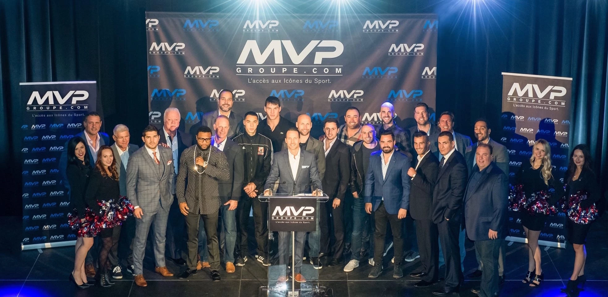 Lancement officiel du Groupe MVP - Conférence de presse au Théâtre St-James